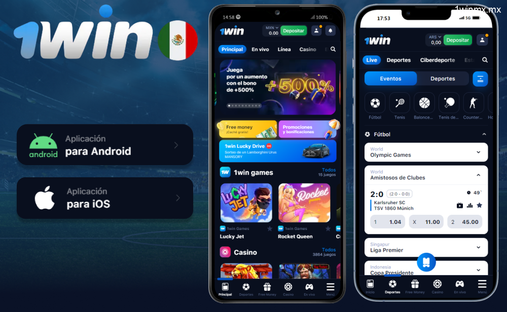 1win App: Descarga gratis APK para Android e iOS 2024